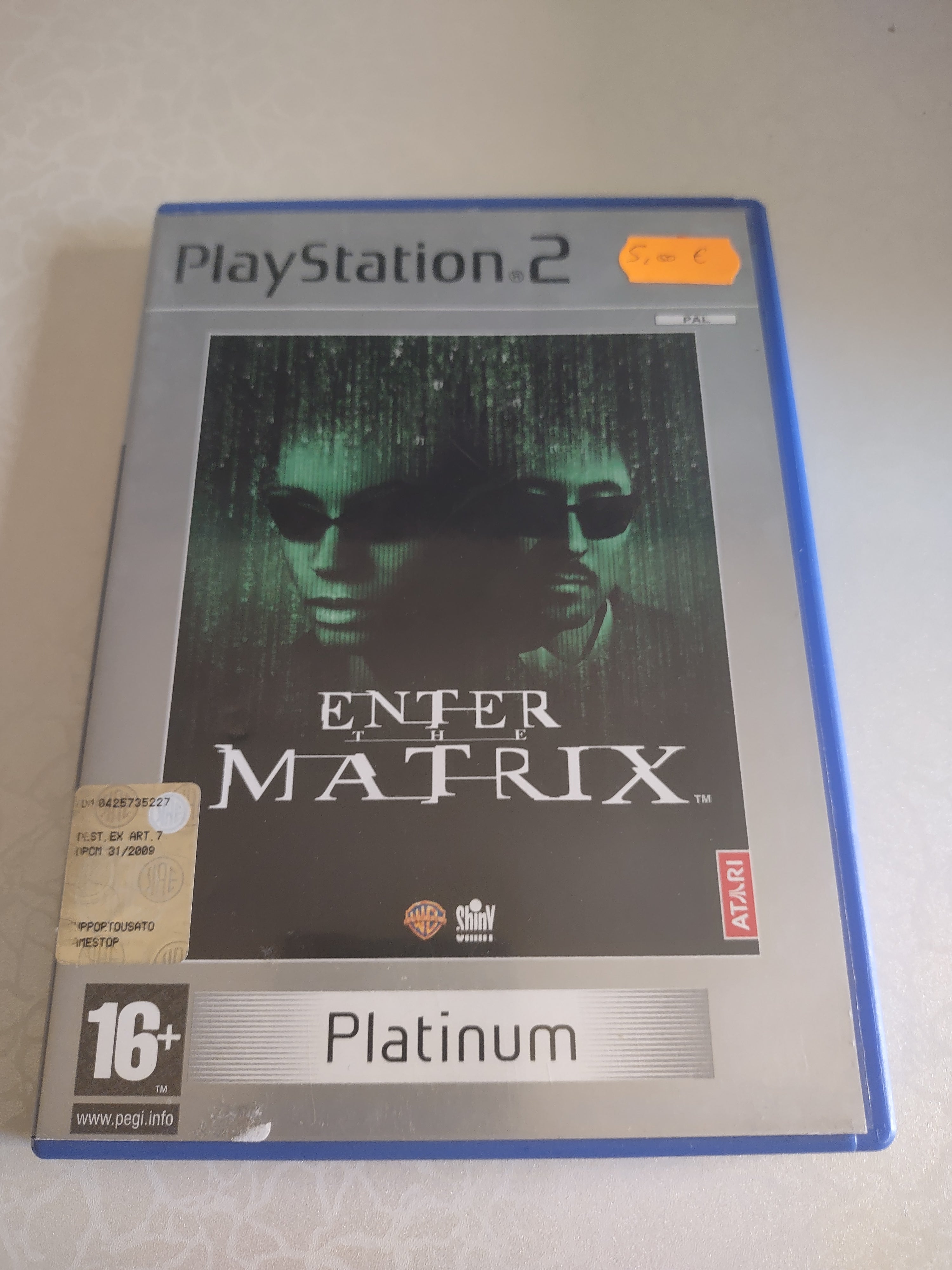 Gioco PlayStation PS2 enter the matrix – Ilparadisodeivideogiochi